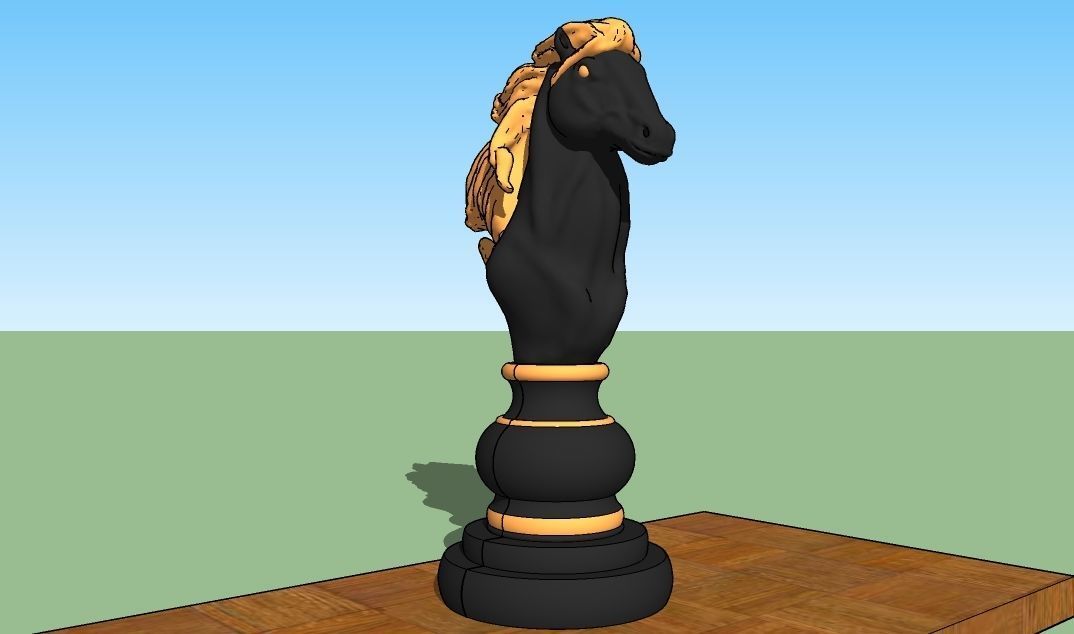 Hourse Sculpture 3D model | CGTrader