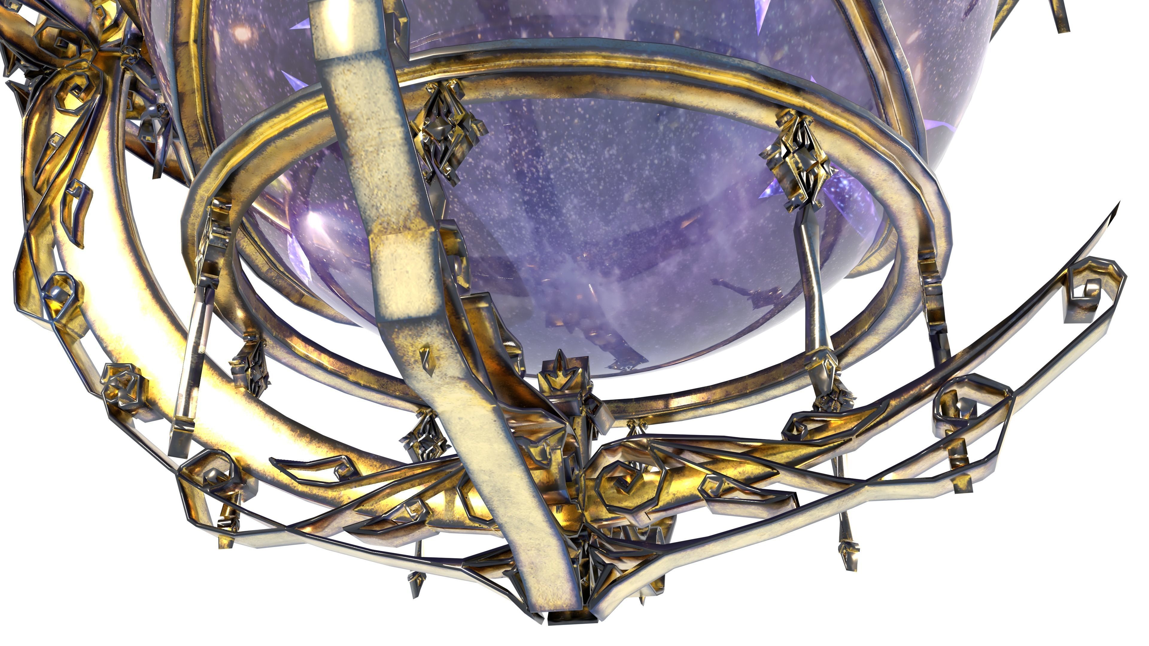 Magic crystal ball 3D model | CGTrader