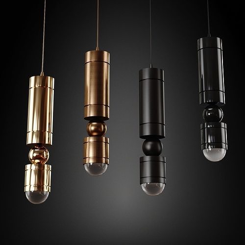 3D model Collection pendant lights 3D model VR / AR / low-poly | CGTrader