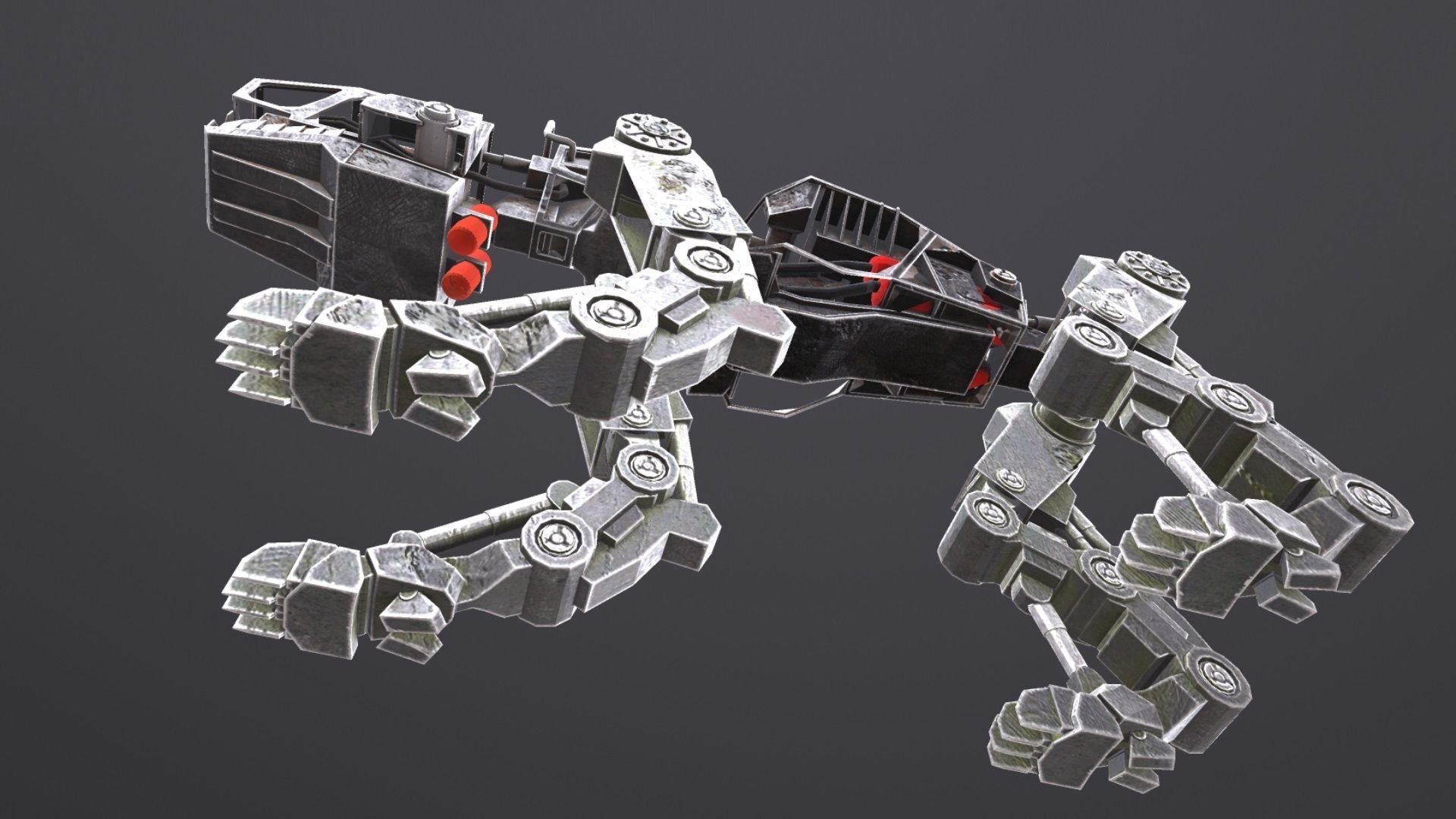 3D model WOLFENSTEIN PANZERHUND DOG PBR VR / AR / low-poly | CGTrader