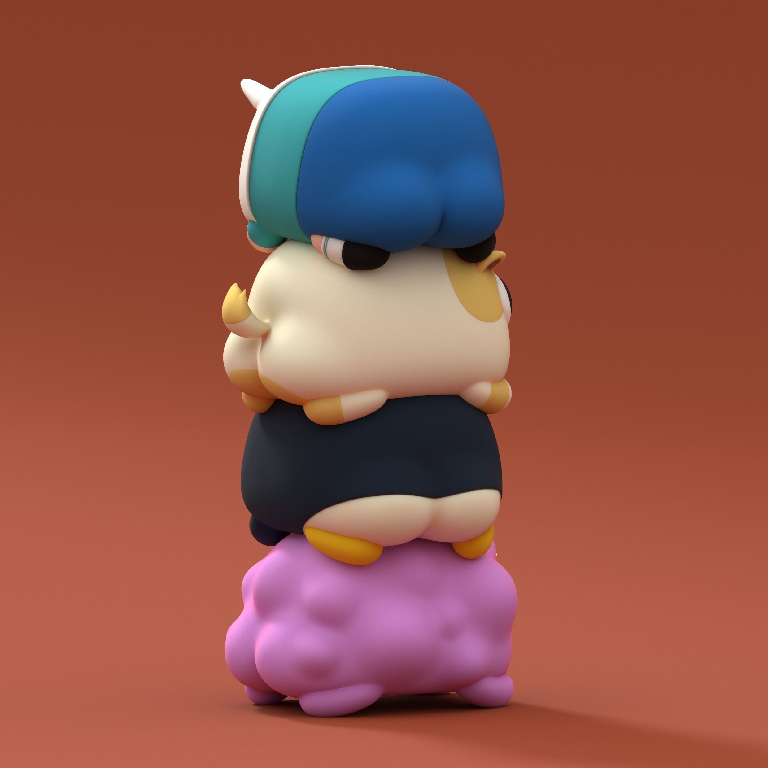 ADVENTURE TIME FANART- FIONNA CAKE LUMPY SPACE PRINCESS GUNTER 3D model ...