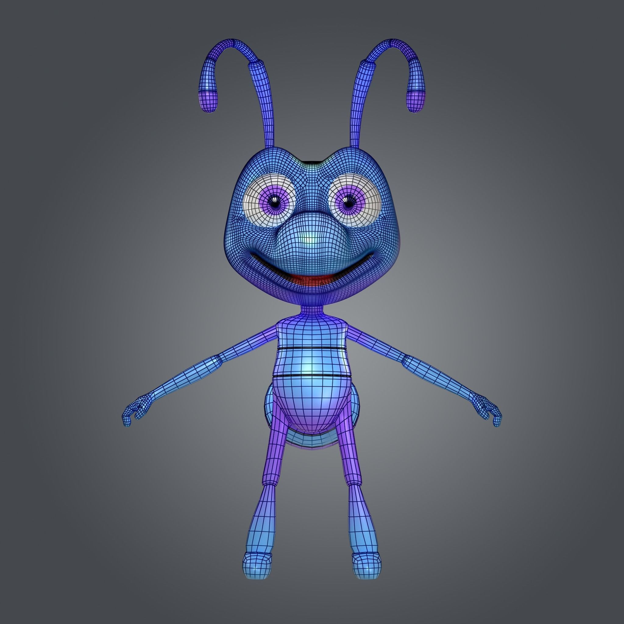 3D model Ant Character VR / AR / low-poly | CGTrader