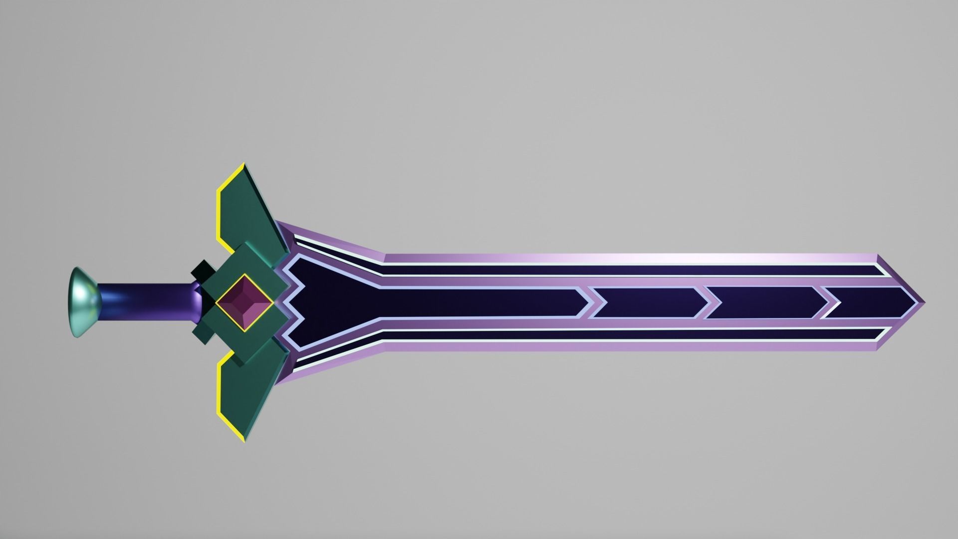 3D model Zenith sword VR / AR / low-poly | CGTrader