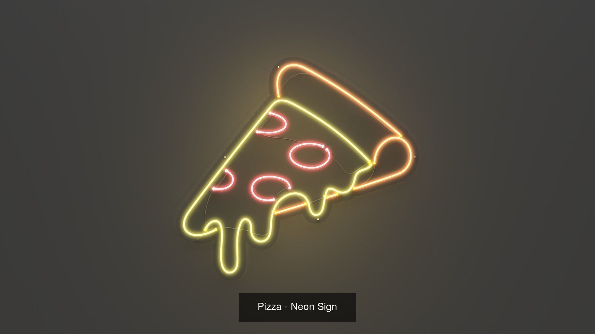 Melting Pack - Neon Signs 3D Model Collection | CGTrader