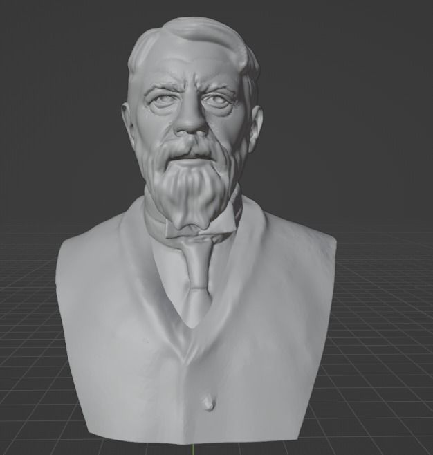 Max Weber 3D model 3D printable | CGTrader