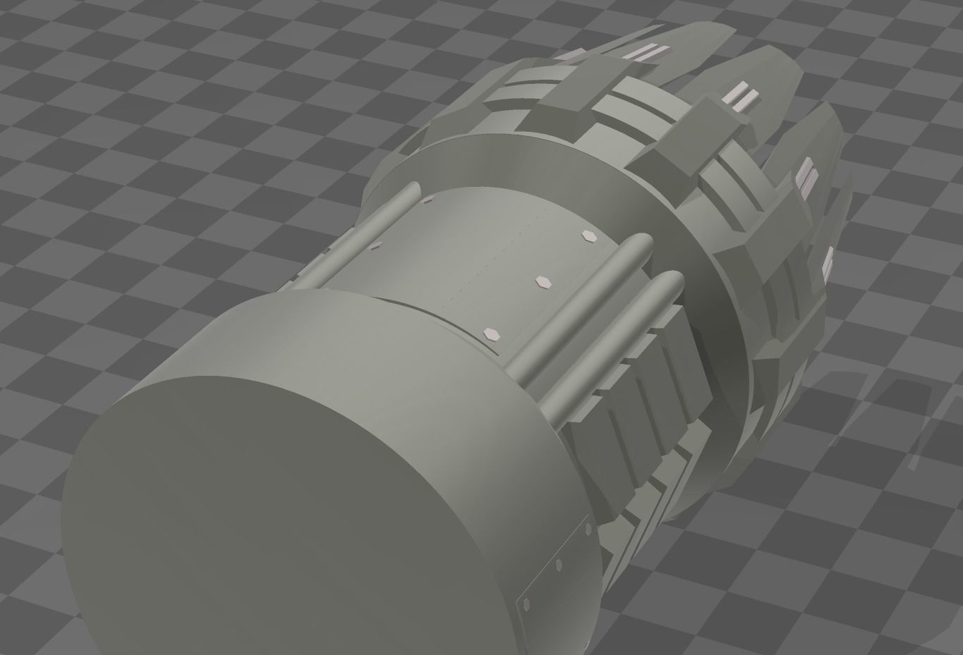 Spacecraft Thruster 3D model | CGTrader