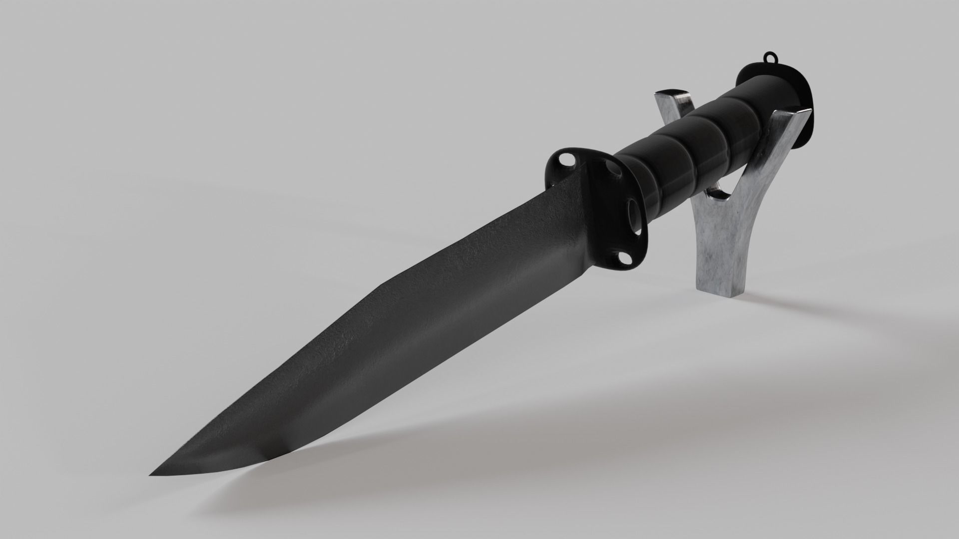 Knife M9 Black 3D model | CGTrader