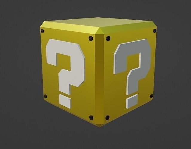 Golden Box free VR / AR / low-poly 3D model | CGTrader