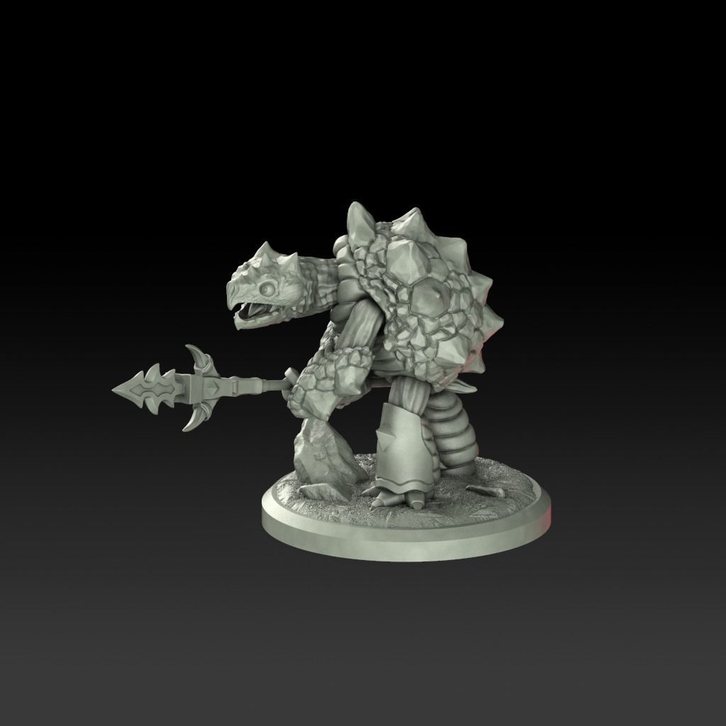 Monster Swamp Snapping Turtle 3D model 3D printable | CGTrader
