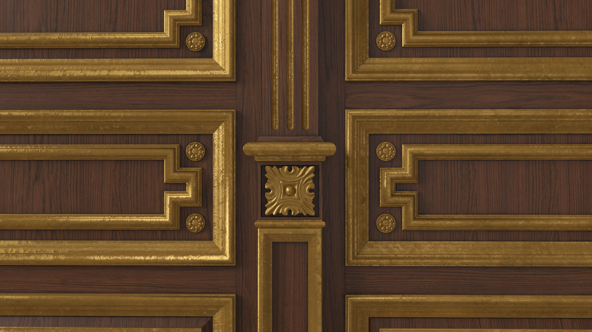 Wooden panel 03 01 3D model | CGTrader