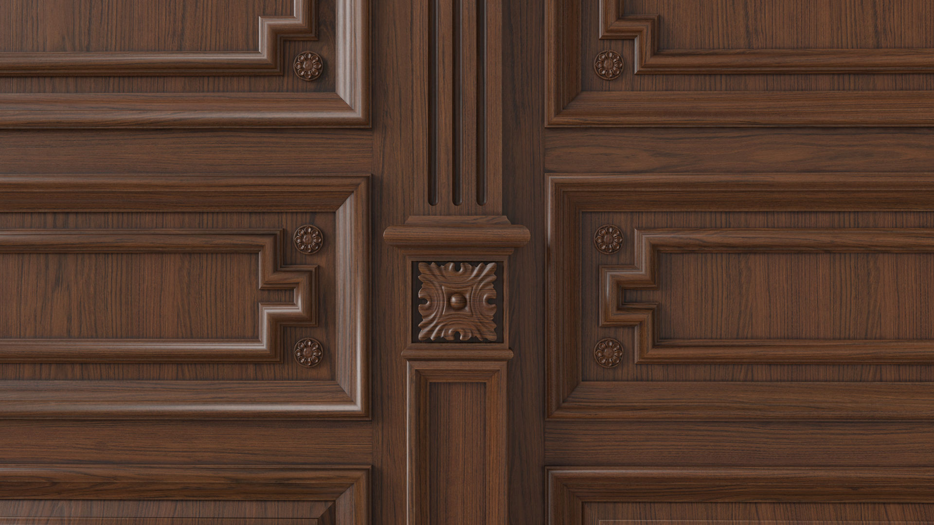 Wooden panel 03 01 3D model | CGTrader