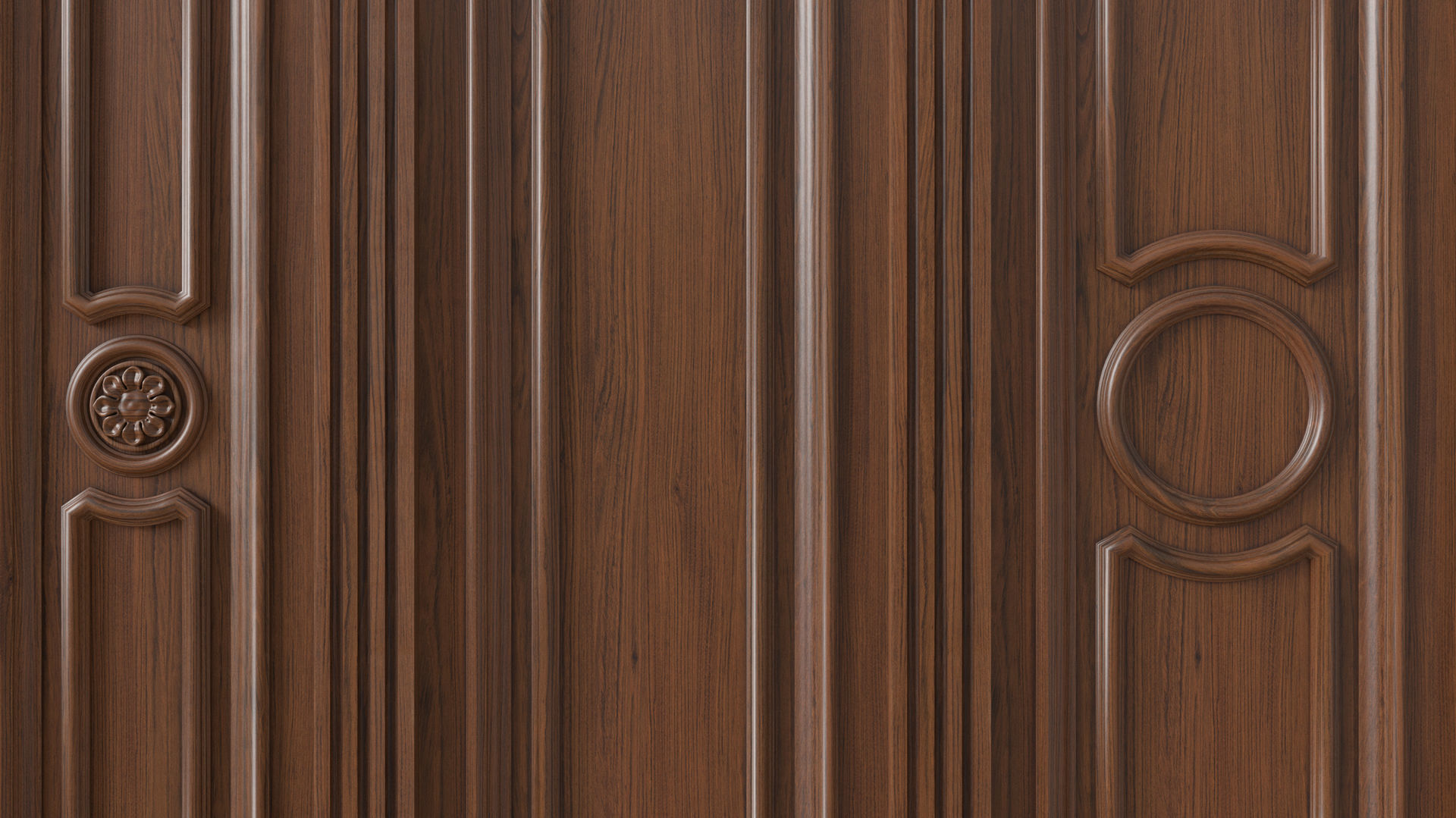 Wooden panel 03 01 3D model | CGTrader