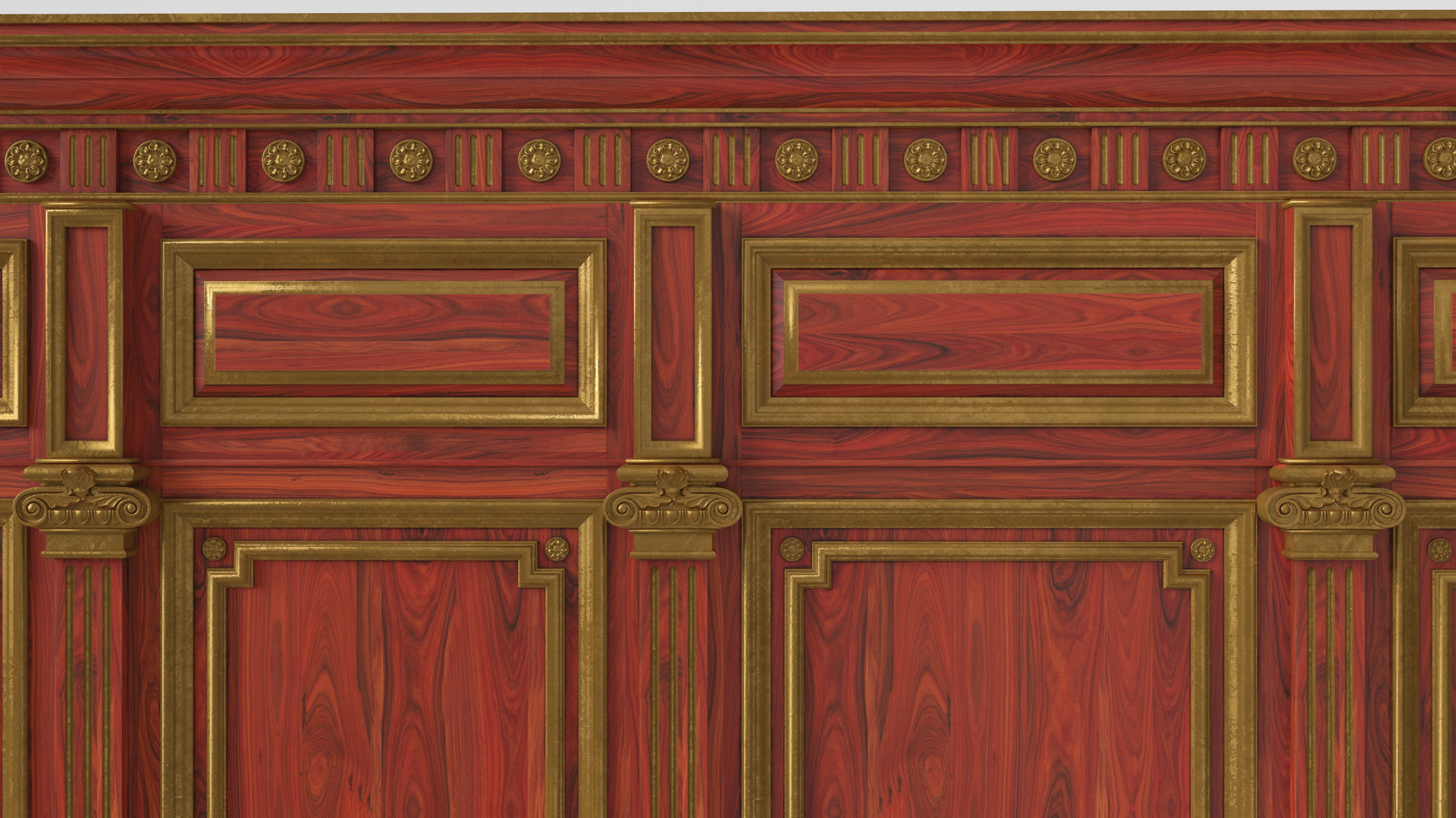 Wooden panel 03 04 3D model | CGTrader