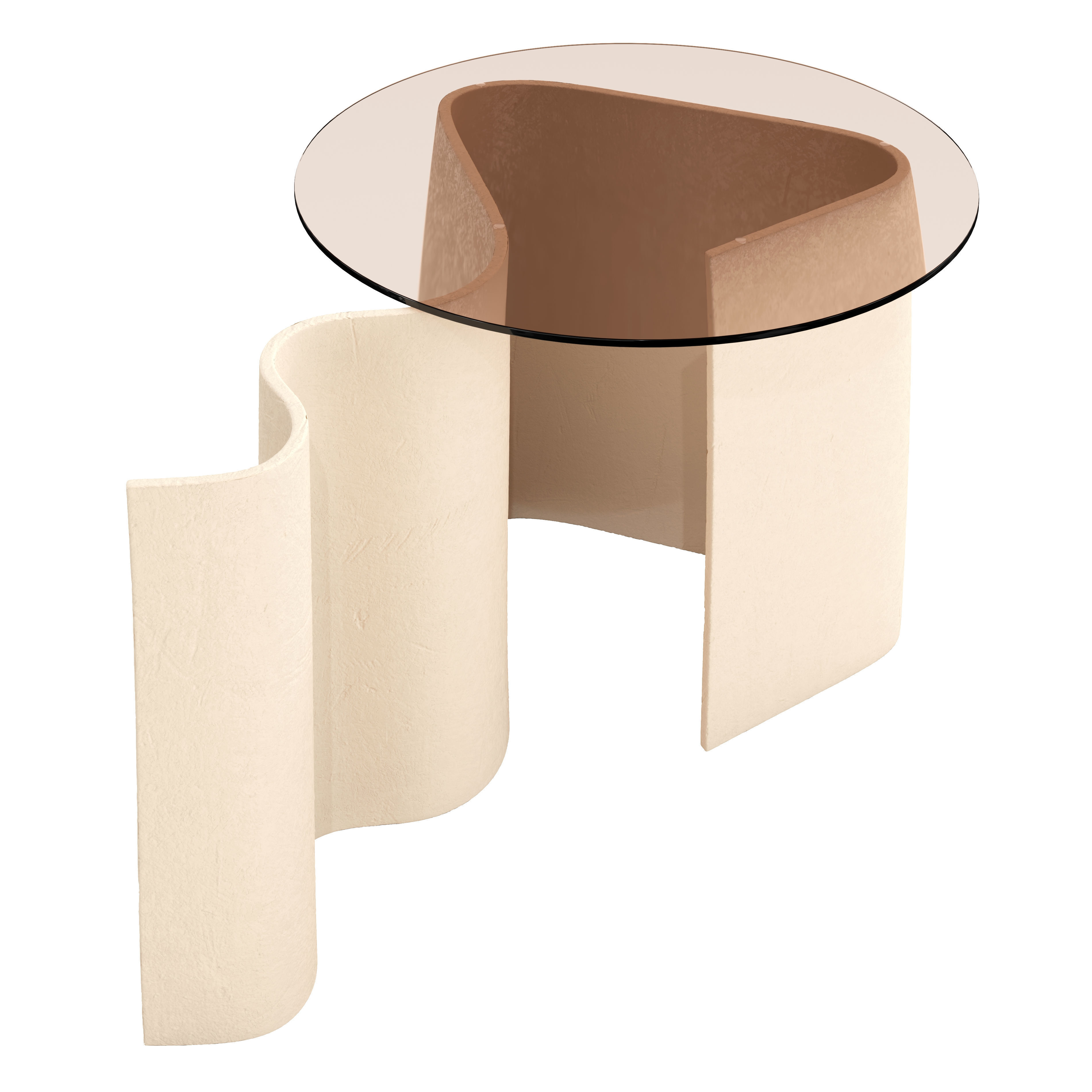 Squiggle side table by Jan Ernst 3D model | CGTrader