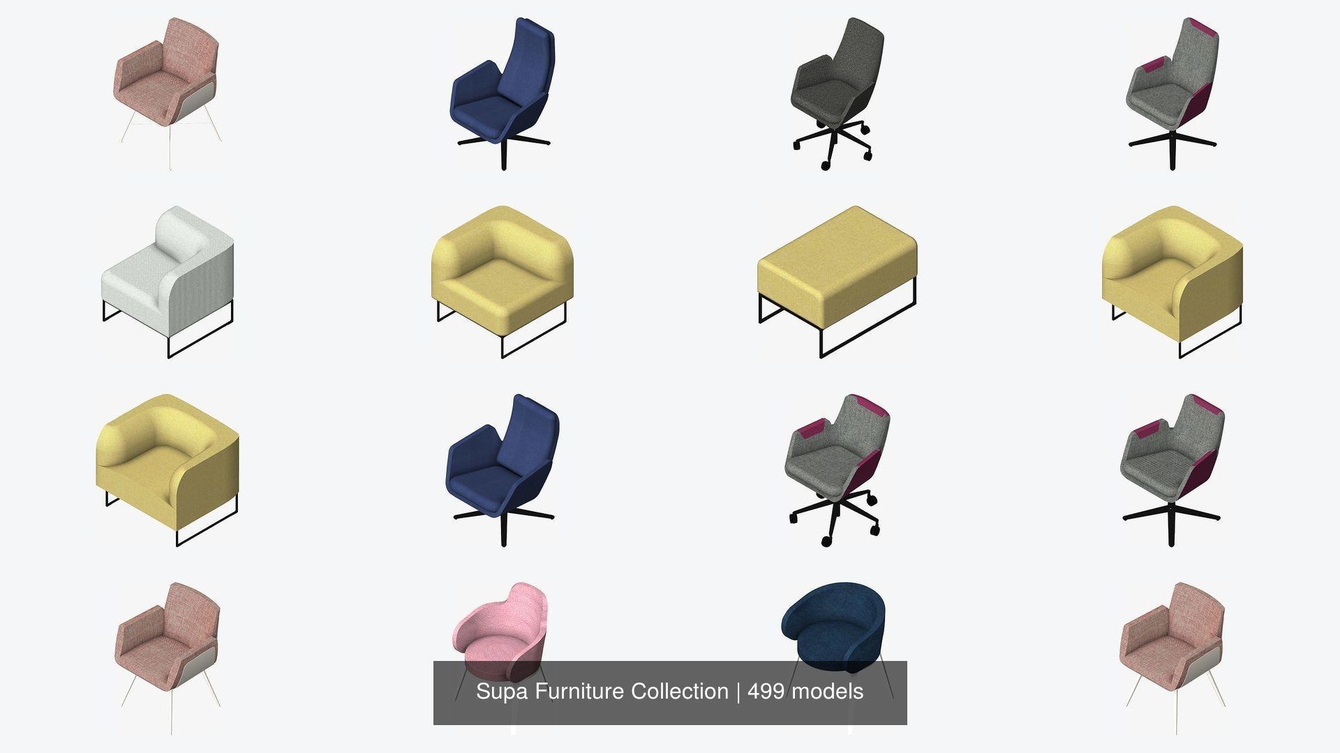 Supa Furniture Collection | CGTrader