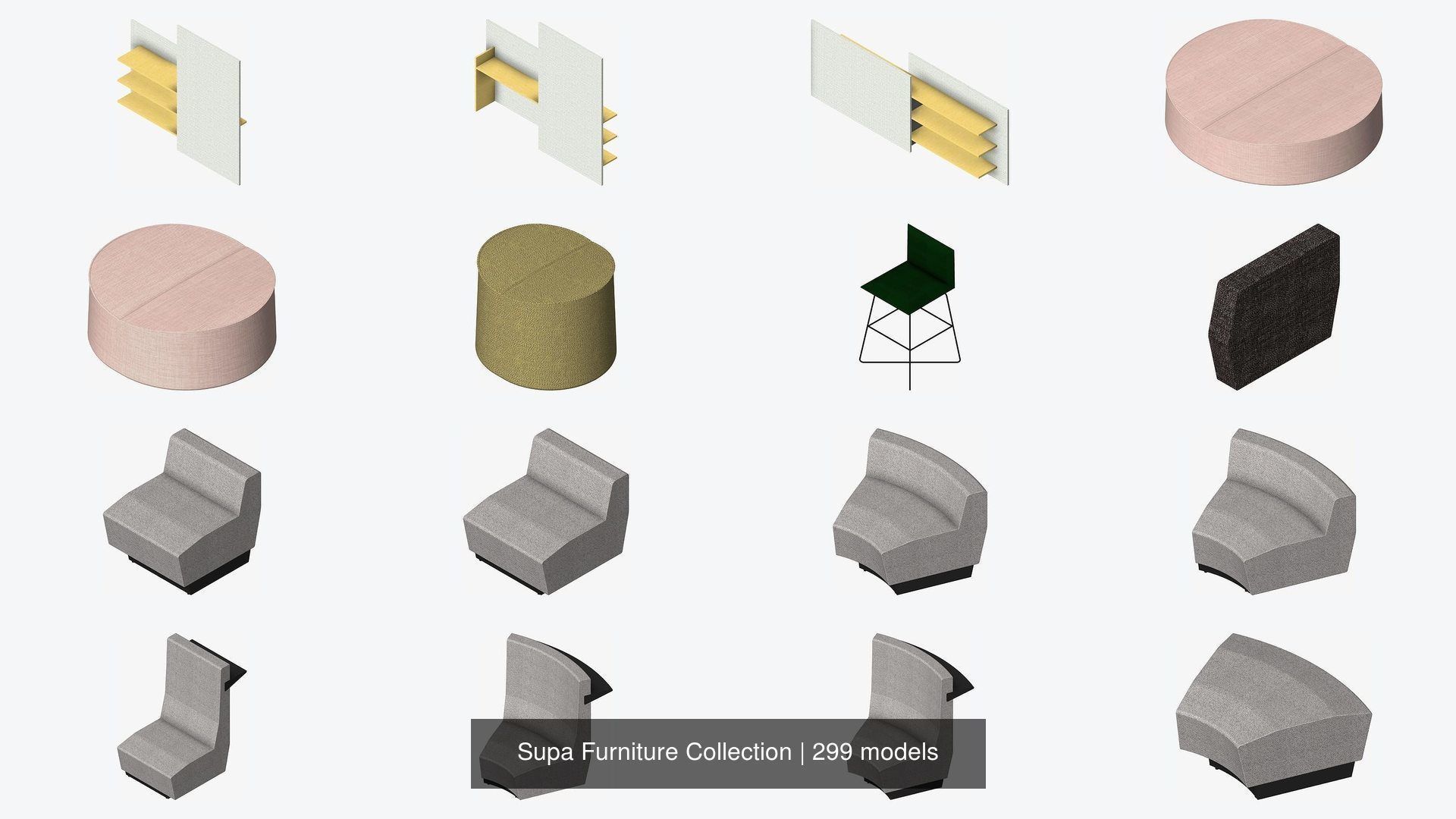 Supa Furniture Collection | CGTrader