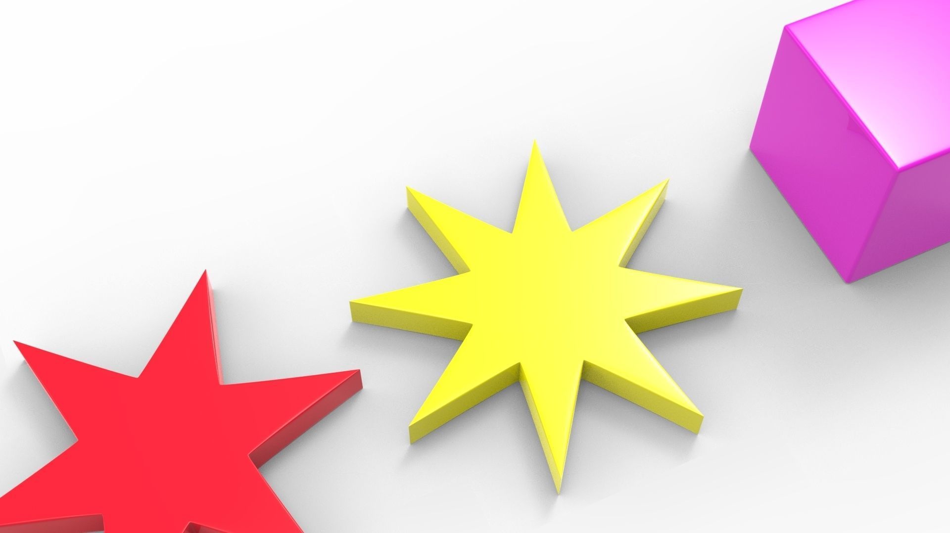 SHAPES-3D PRINTABLE free 3D model 3D printable | CGTrader