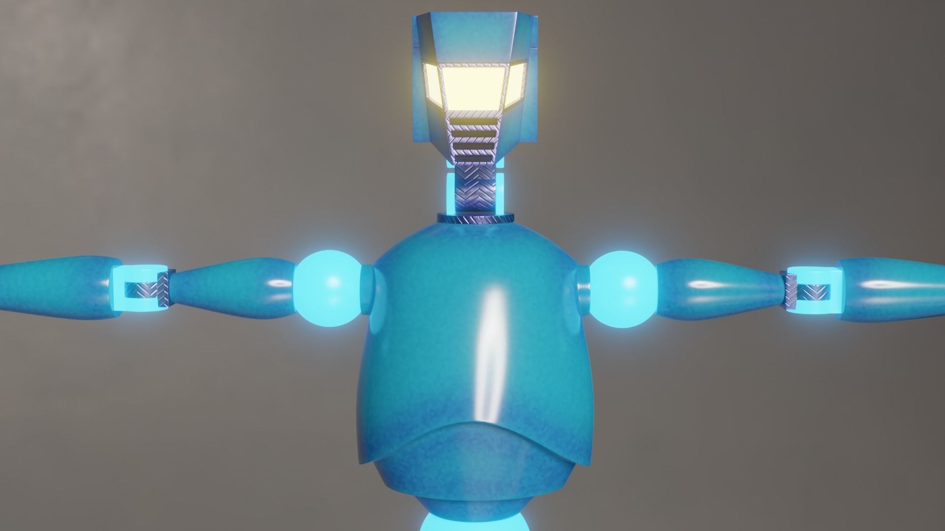 Humanoid Robot 3D model | CGTrader