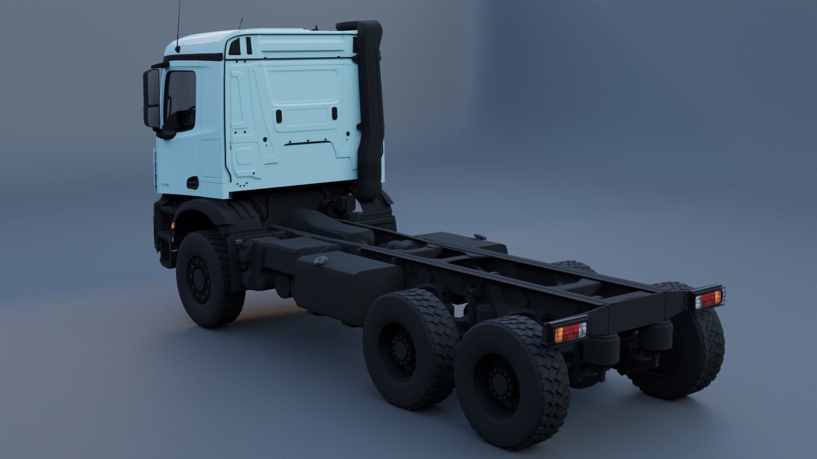 Mercedes Arocs 6x6 3D model | CGTrader