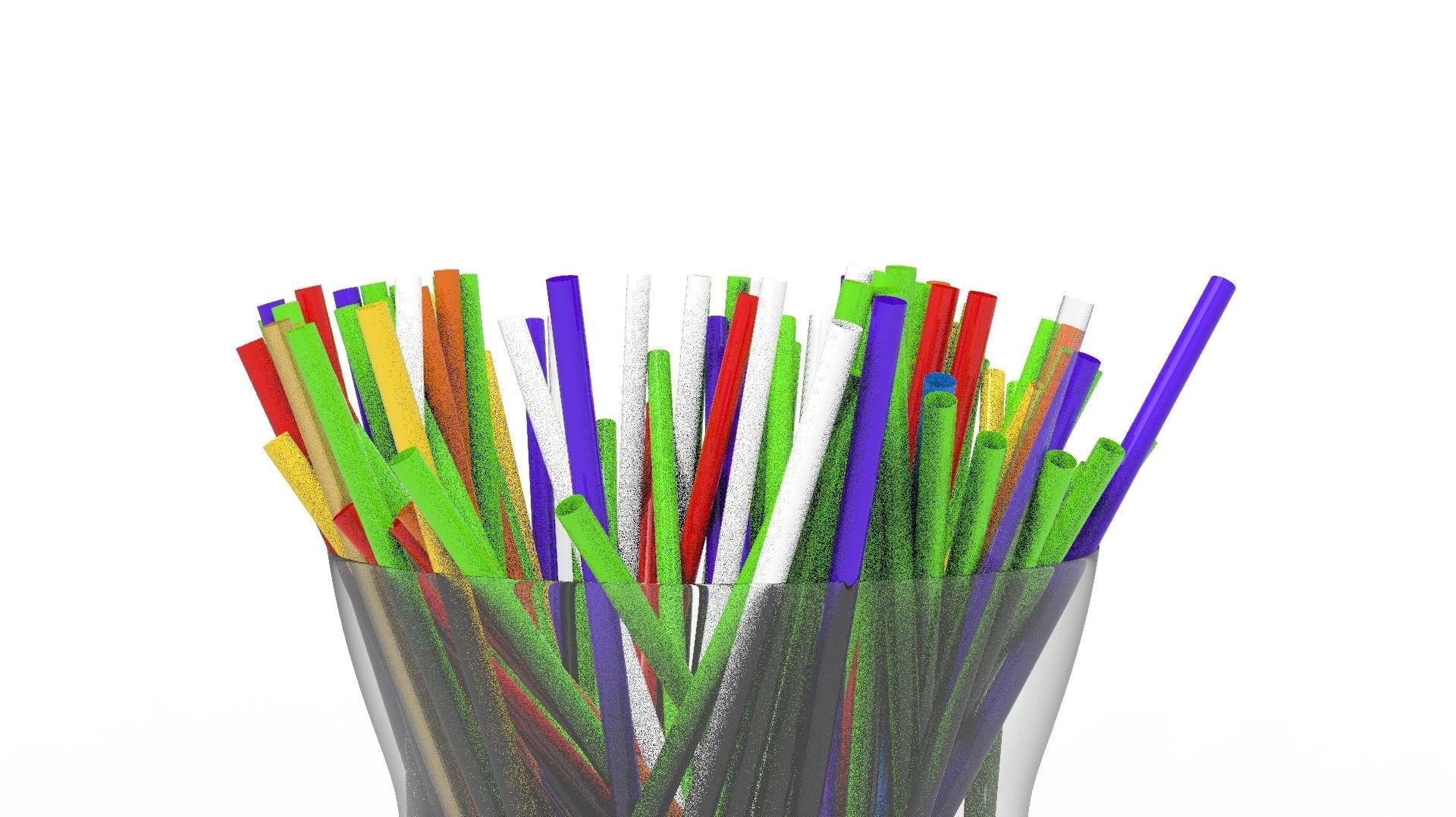 DRINK STRAW free 3D model | CGTrader