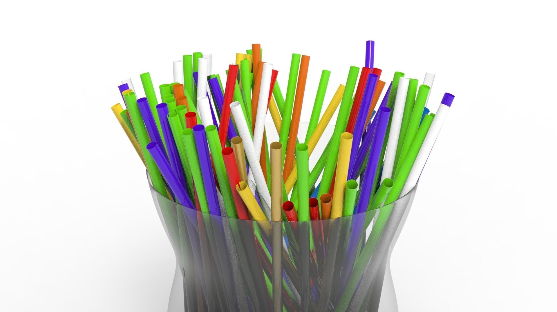 DRINK STRAW free 3D model | CGTrader