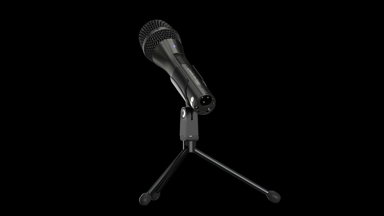 Audio-technica AT2005 USB Dynamic Microphone 3D model | CGTrader