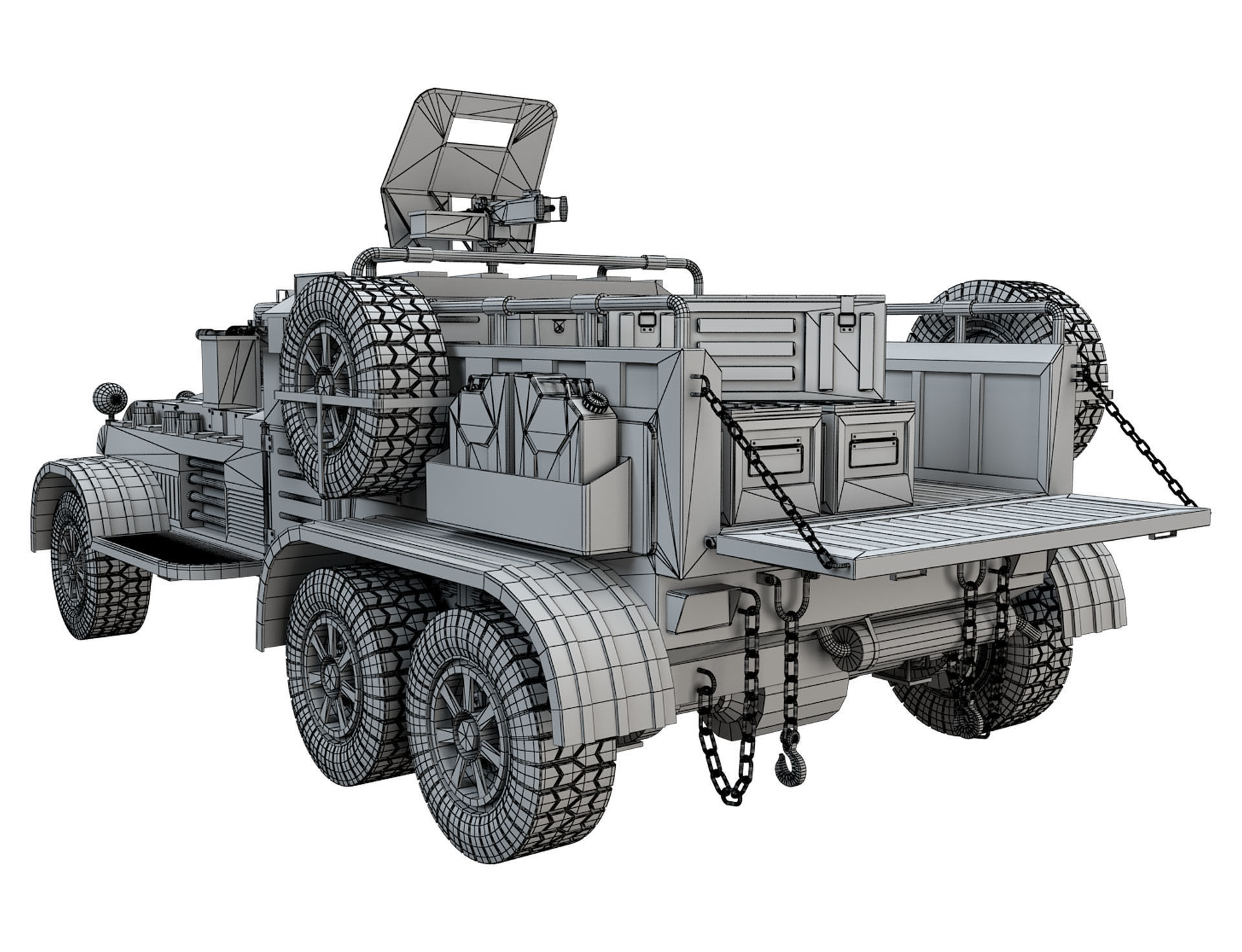 Desert Runner Concept 3D model | CGTrader