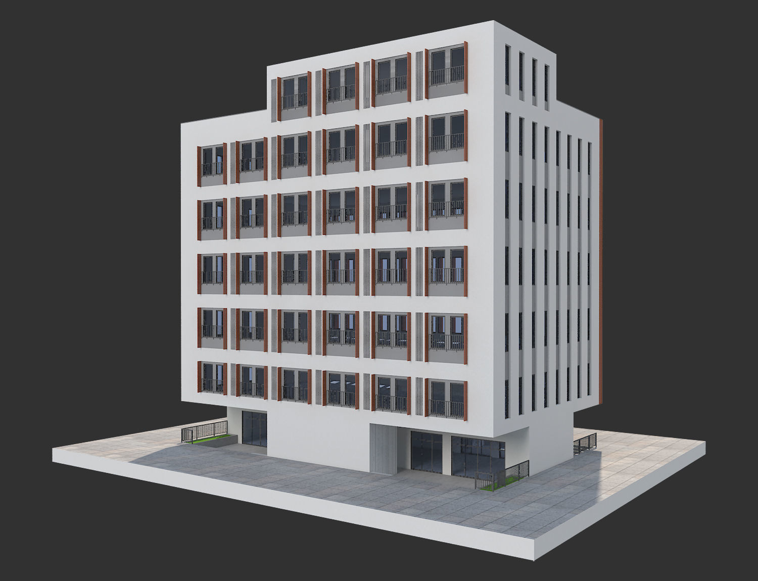 Office Building 2 3D model | CGTrader