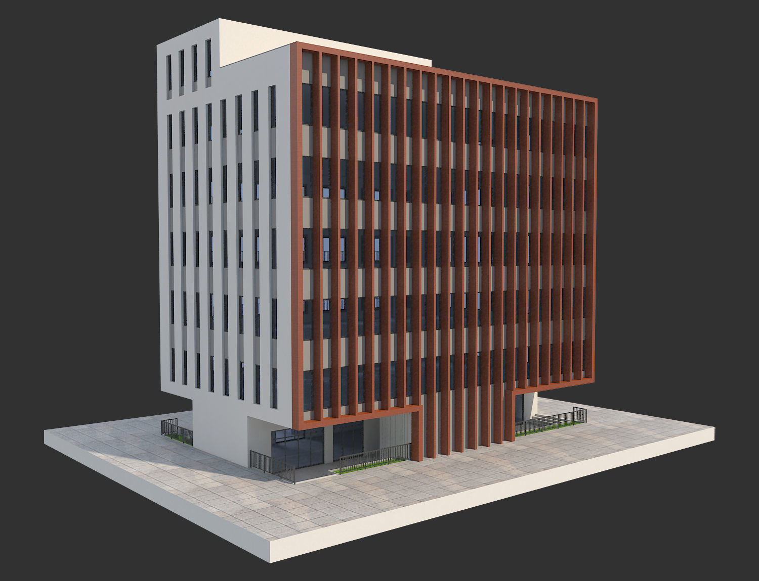 Office Building 2 3D model | CGTrader