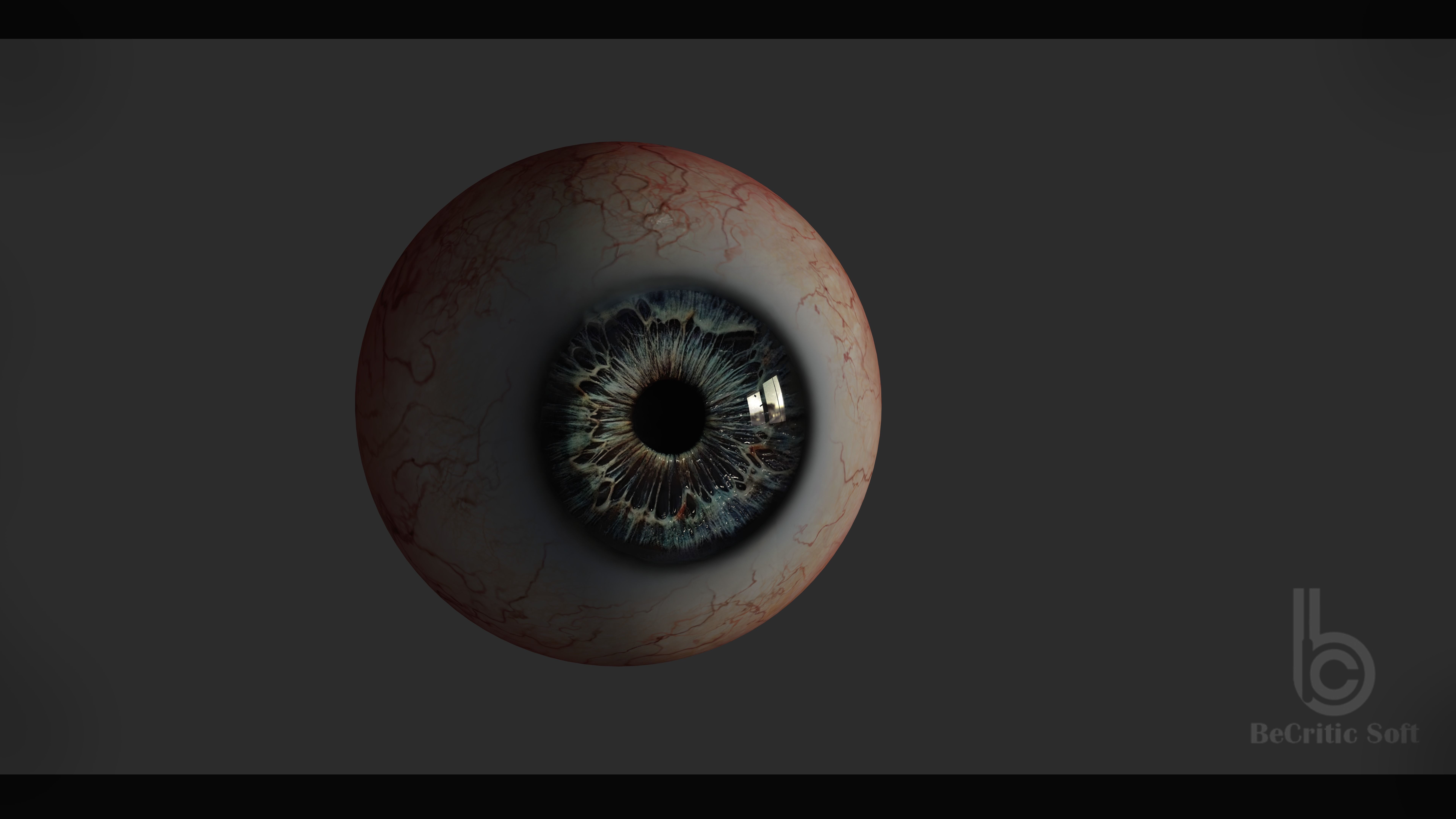 3D model Human eye photoreal - low poly - GameReady VR / AR / low-poly ...