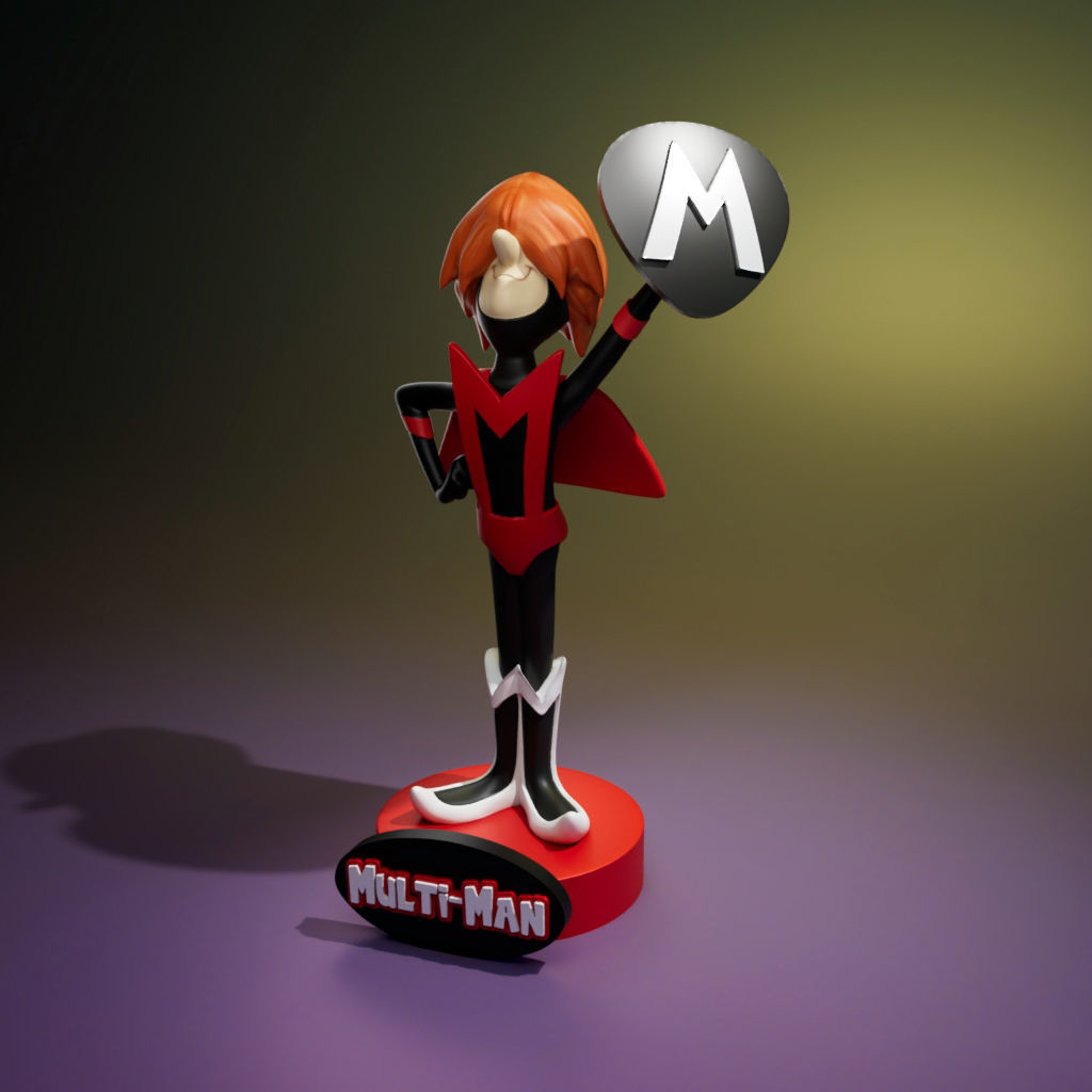 Multi-Man - The Impossibles 3D model 3D printable | CGTrader
