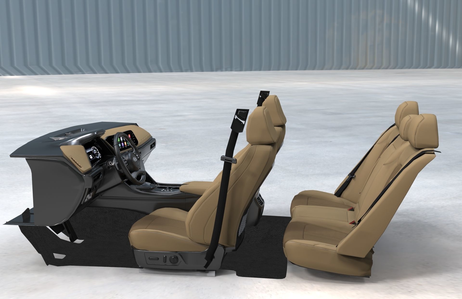 Car Interior New Design 2022 3D model | CGTrader