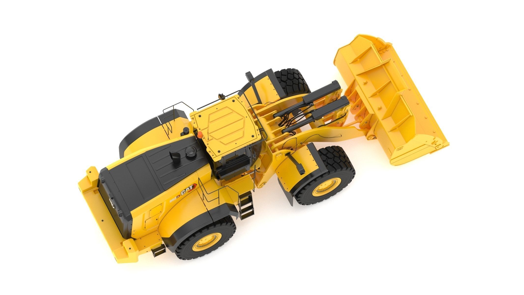 CAT 982 XE Wheel Loader 3D model | CGTrader