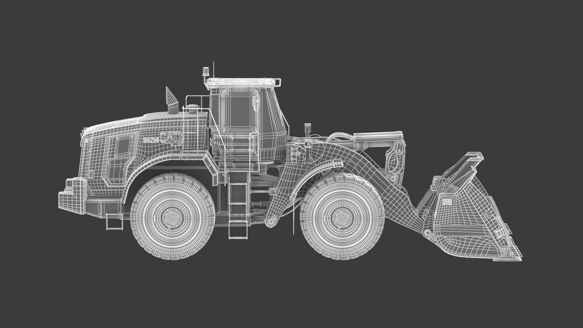 CAT 982 XE Wheel Loader 3D model | CGTrader