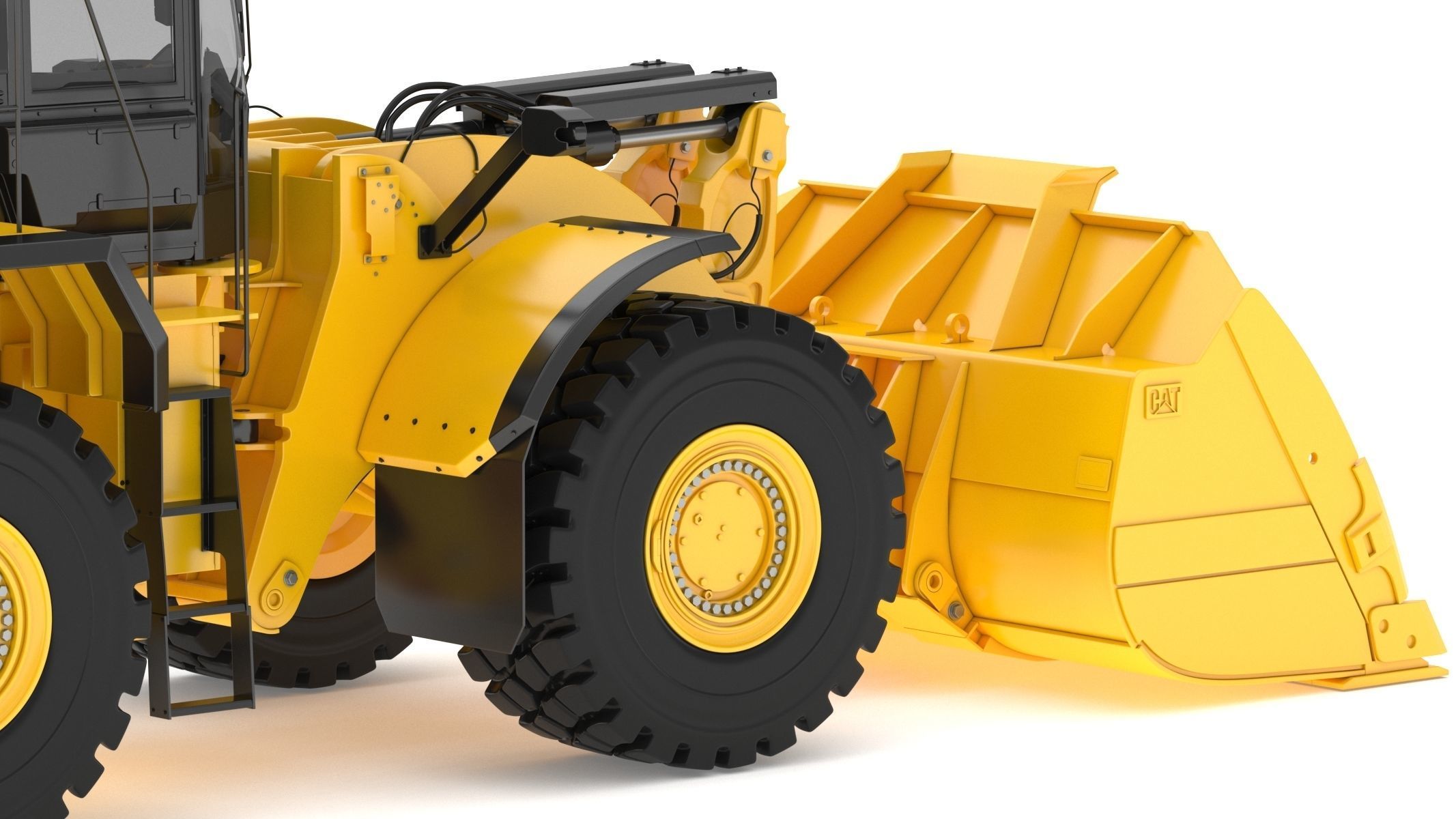 CAT 982 XE Wheel Loader 3D model | CGTrader