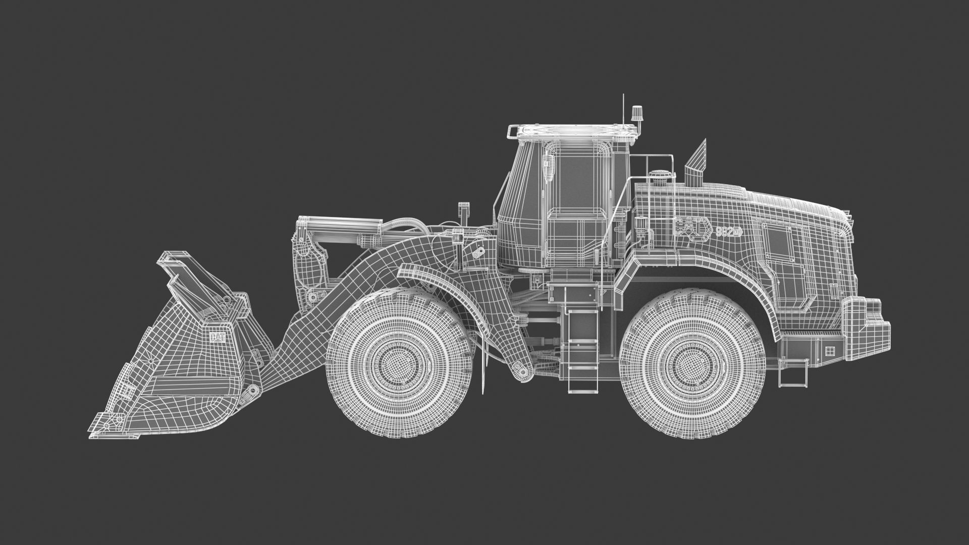 CAT 982 XE Wheel Loader 3D model | CGTrader