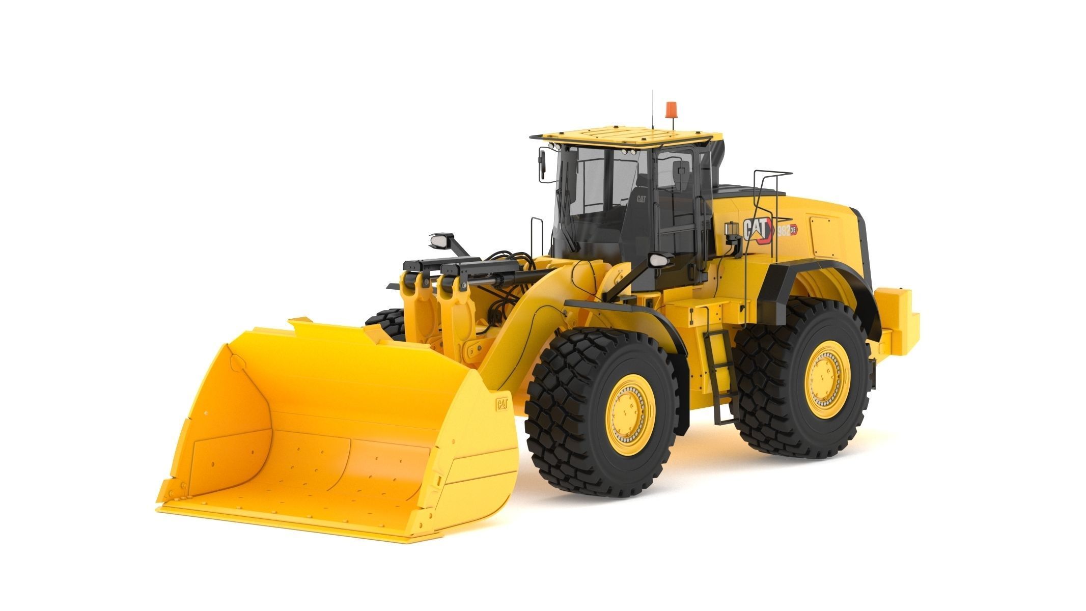 CAT 982 XE Wheel Loader 3D model | CGTrader