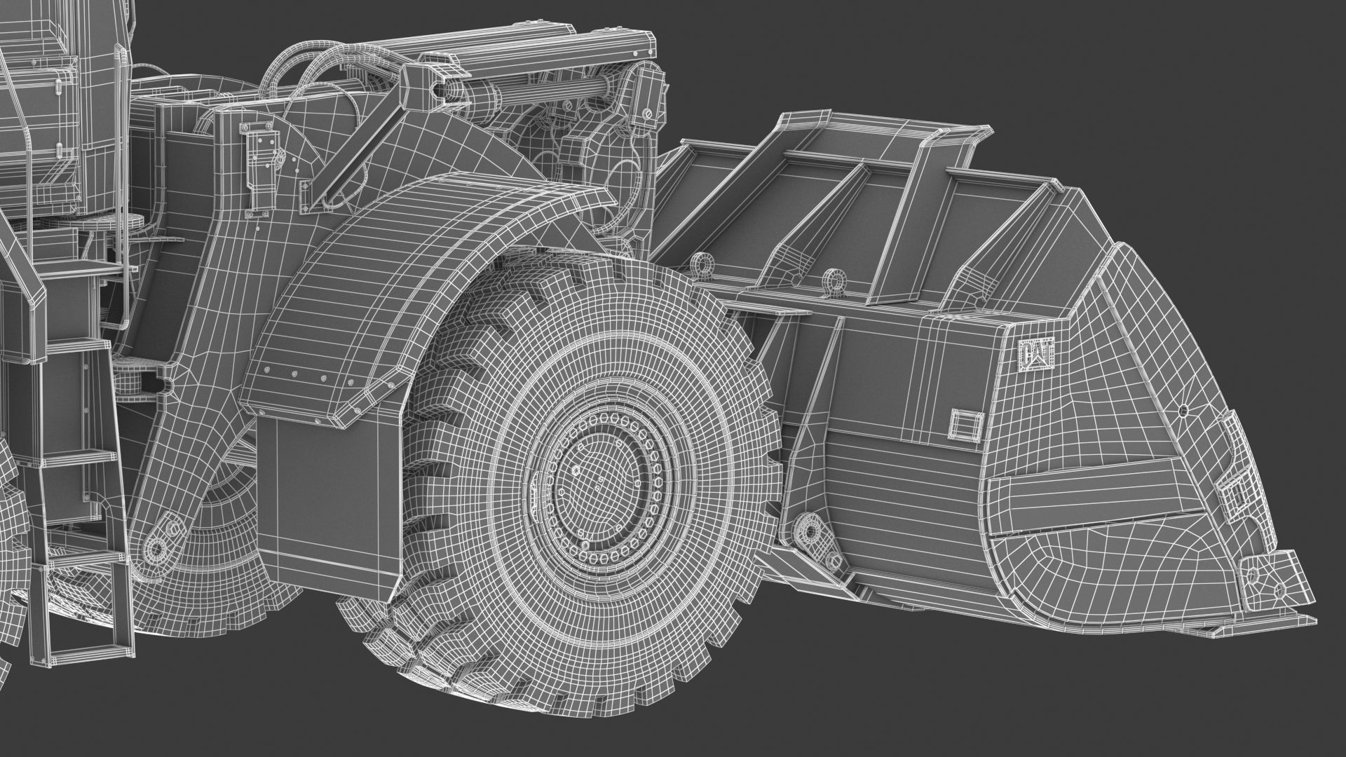 CAT 982 XE Wheel Loader 3D model | CGTrader