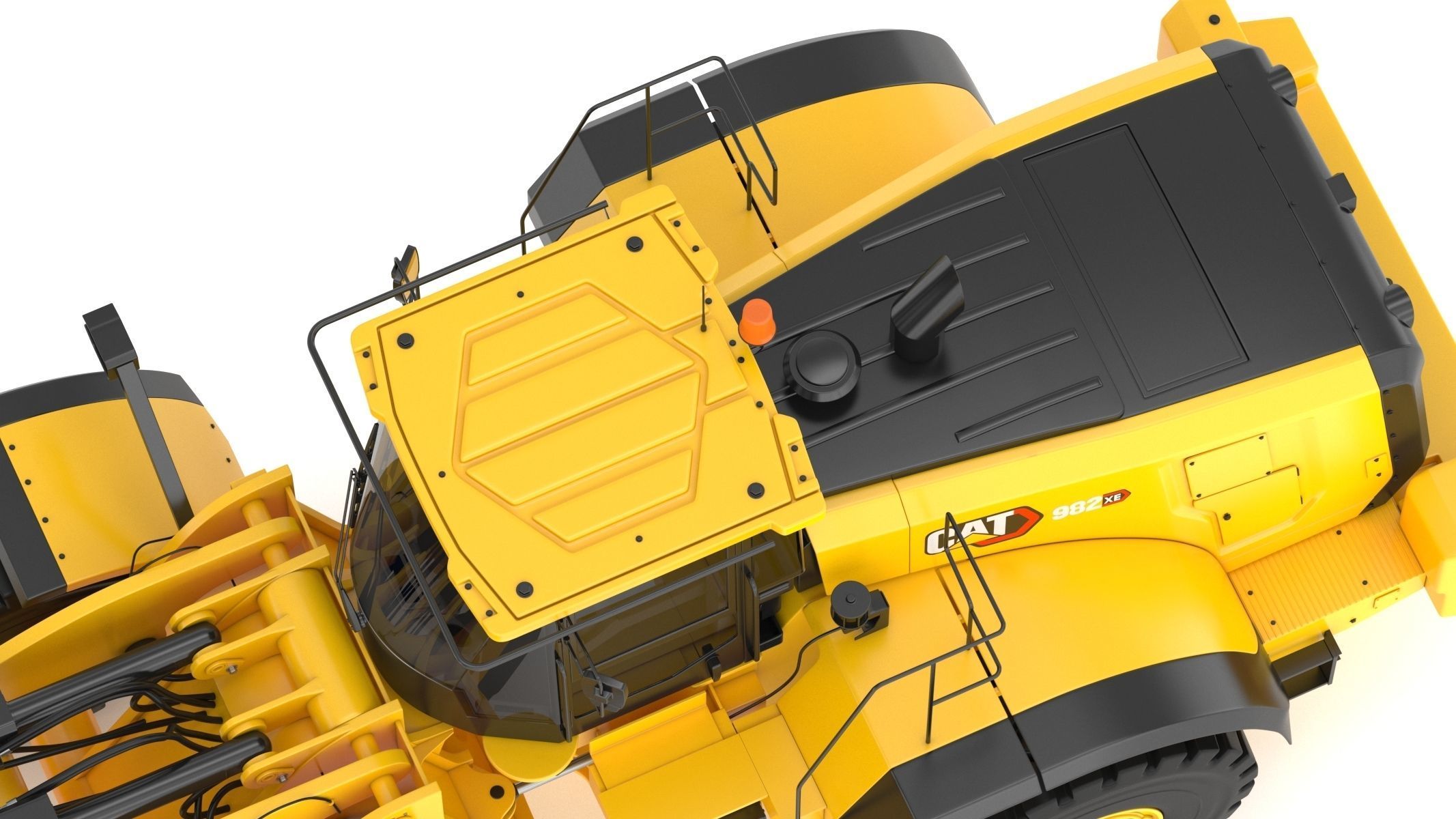 CAT 982 XE Wheel Loader 3D model | CGTrader