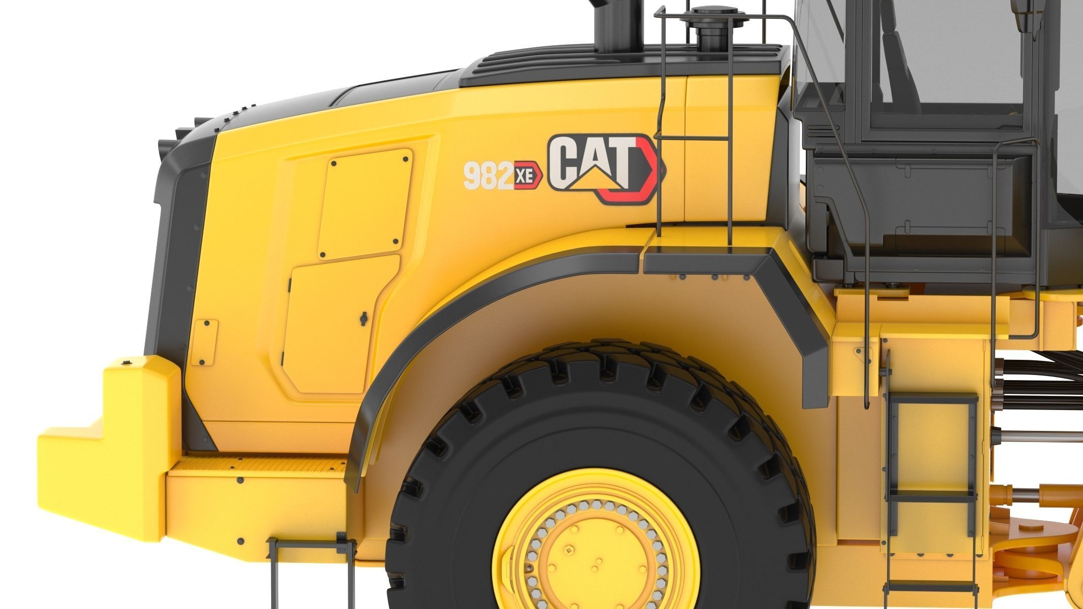 CAT 982 XE Wheel Loader 3D model | CGTrader