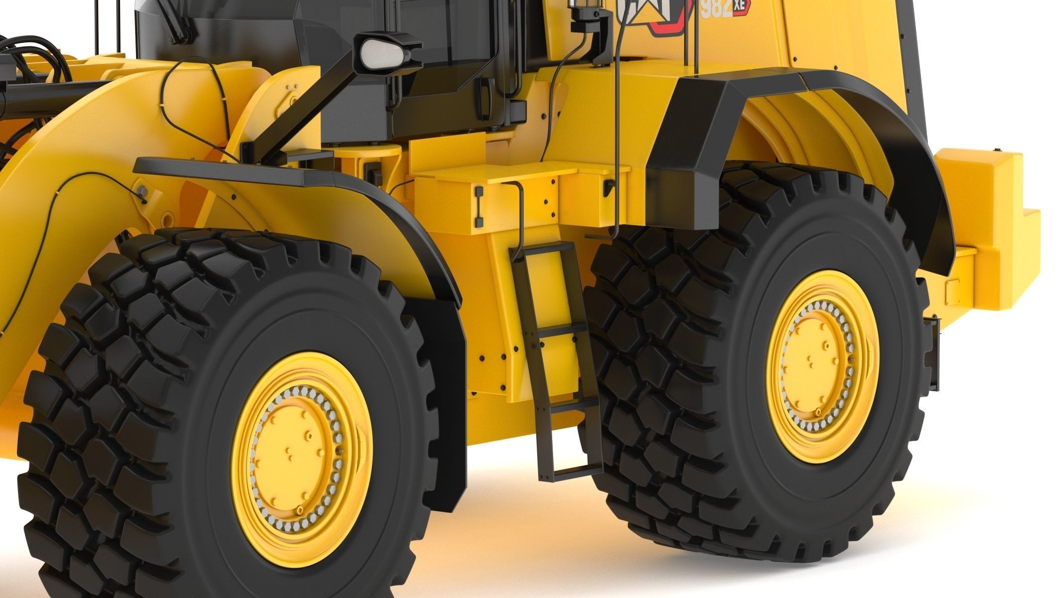 CAT 982 XE Wheel Loader 3D model | CGTrader