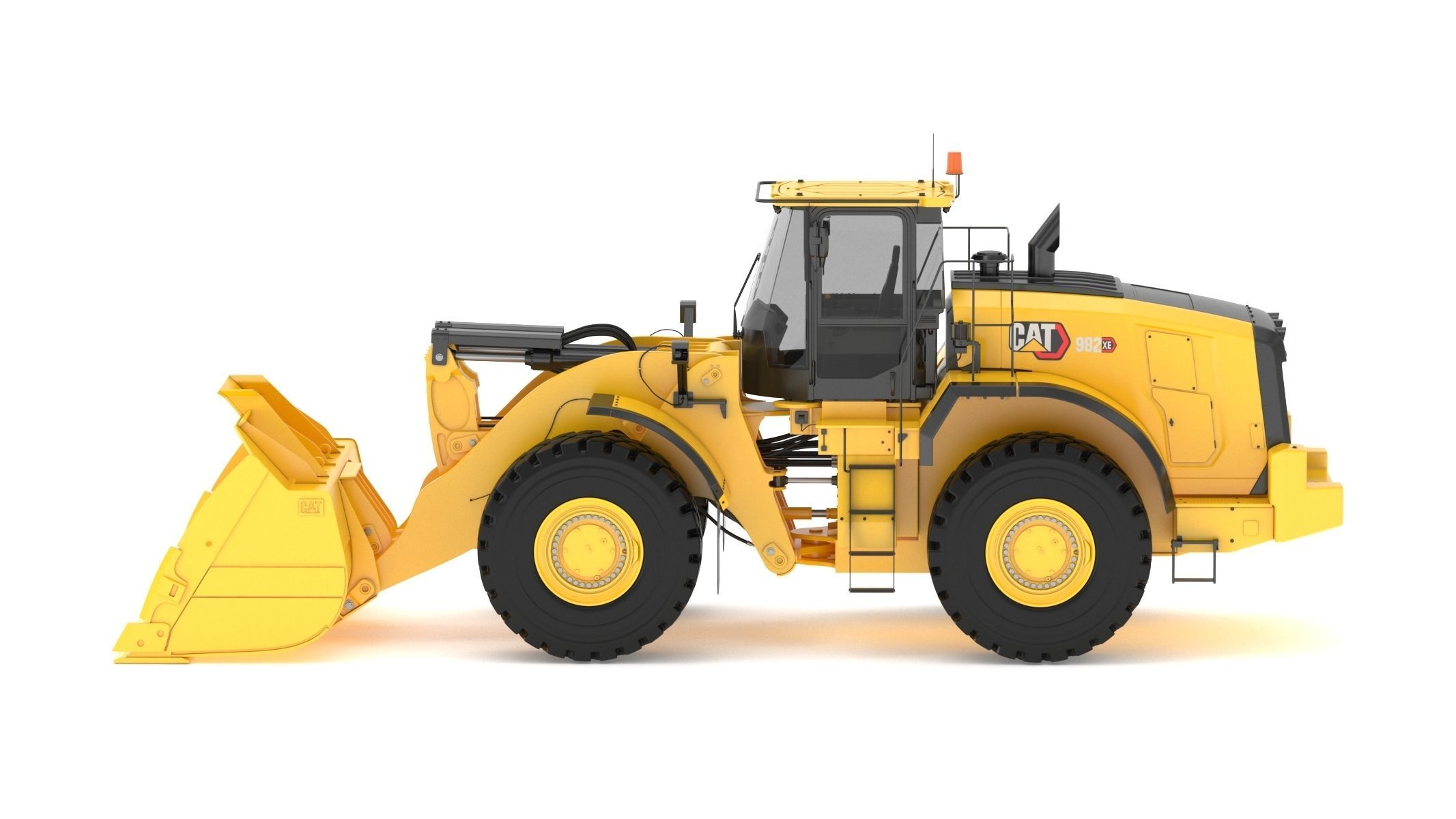 CAT 982 XE Wheel Loader 3D model | CGTrader