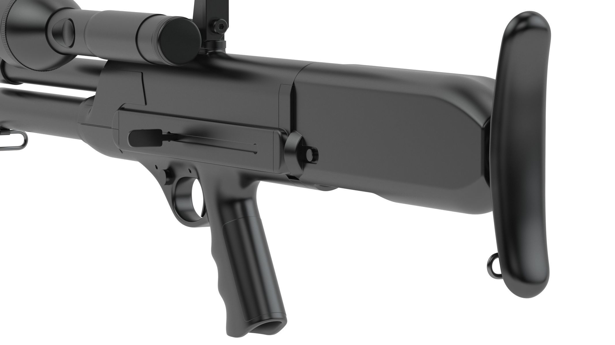 High Standard Model 10 3D model | CGTrader