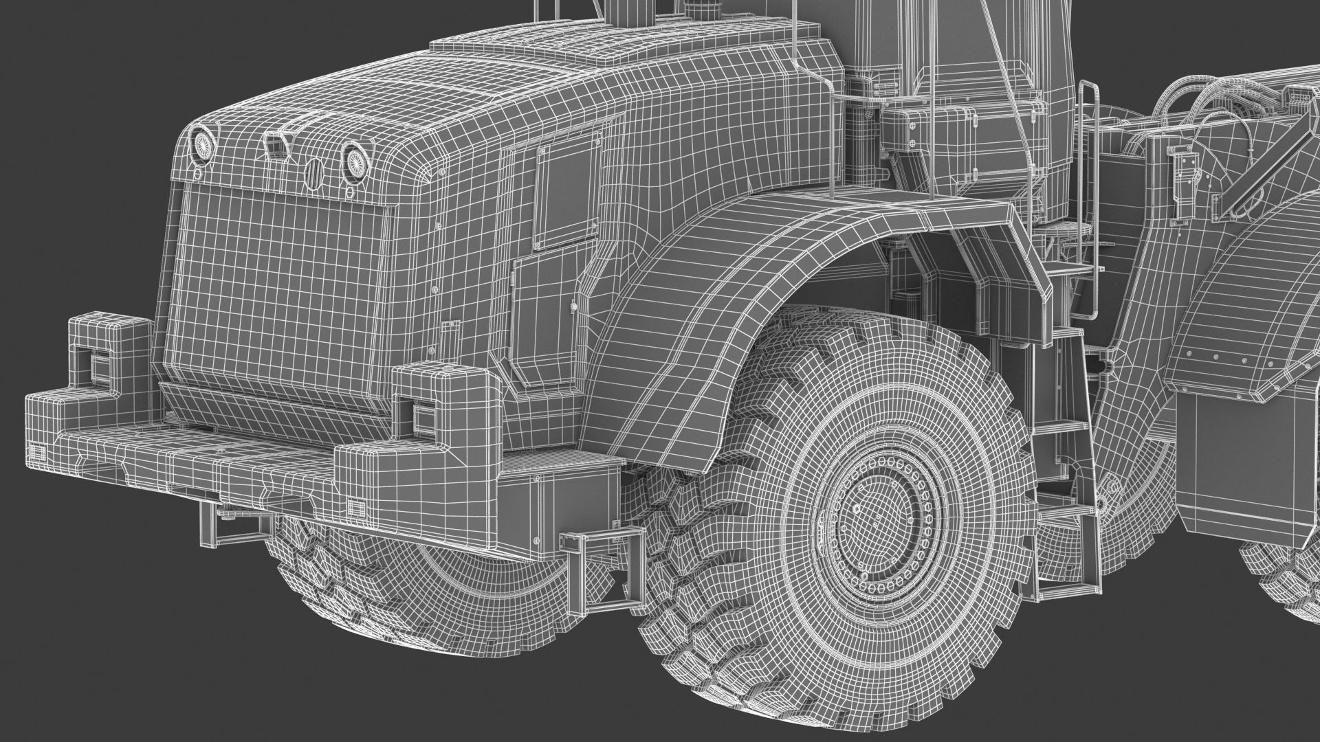 Wheel Loader Generic 3D model | CGTrader