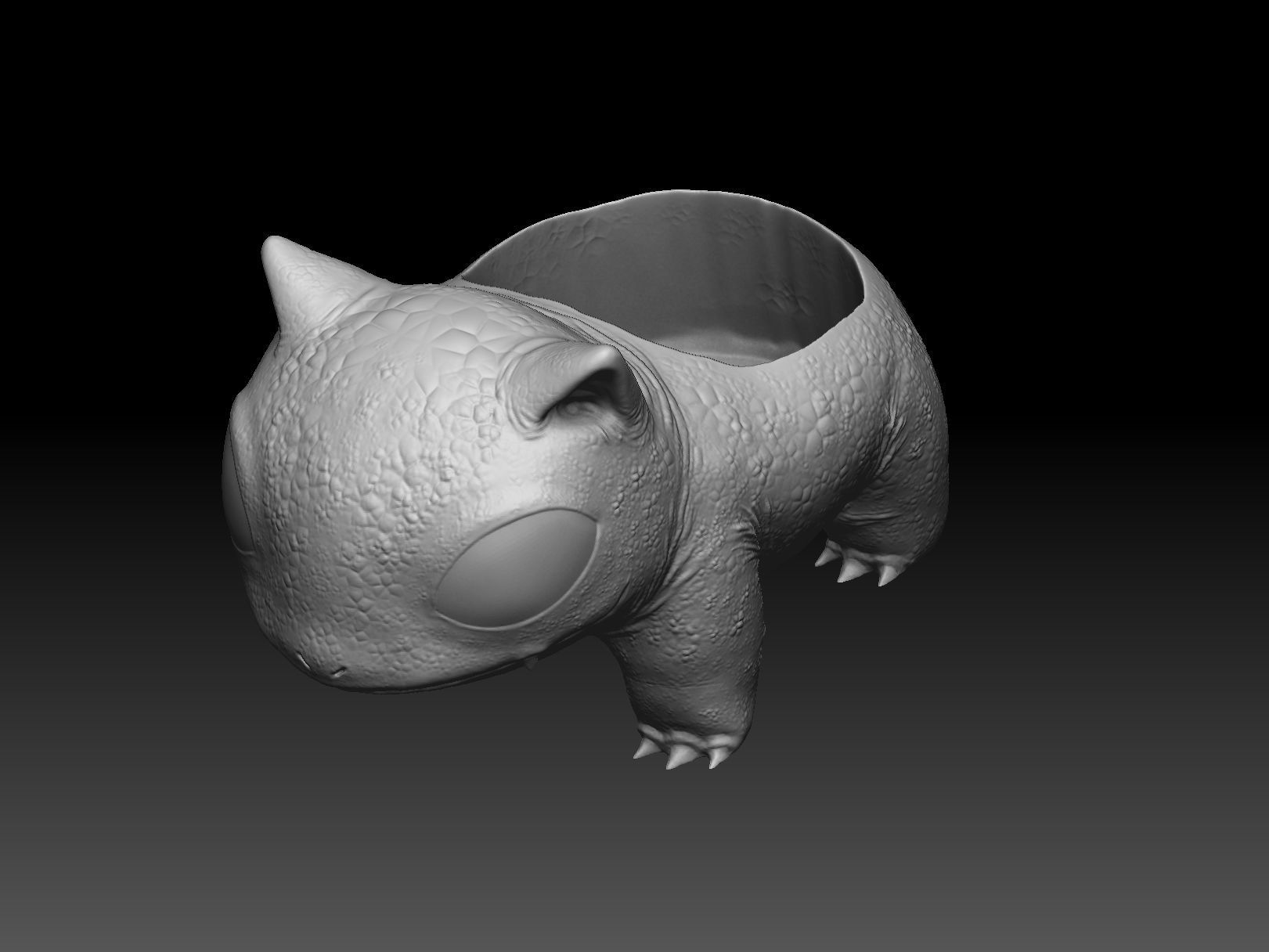 bulbizarre bulbasaur planteur STL file for 3d printer 3D model 3D ...