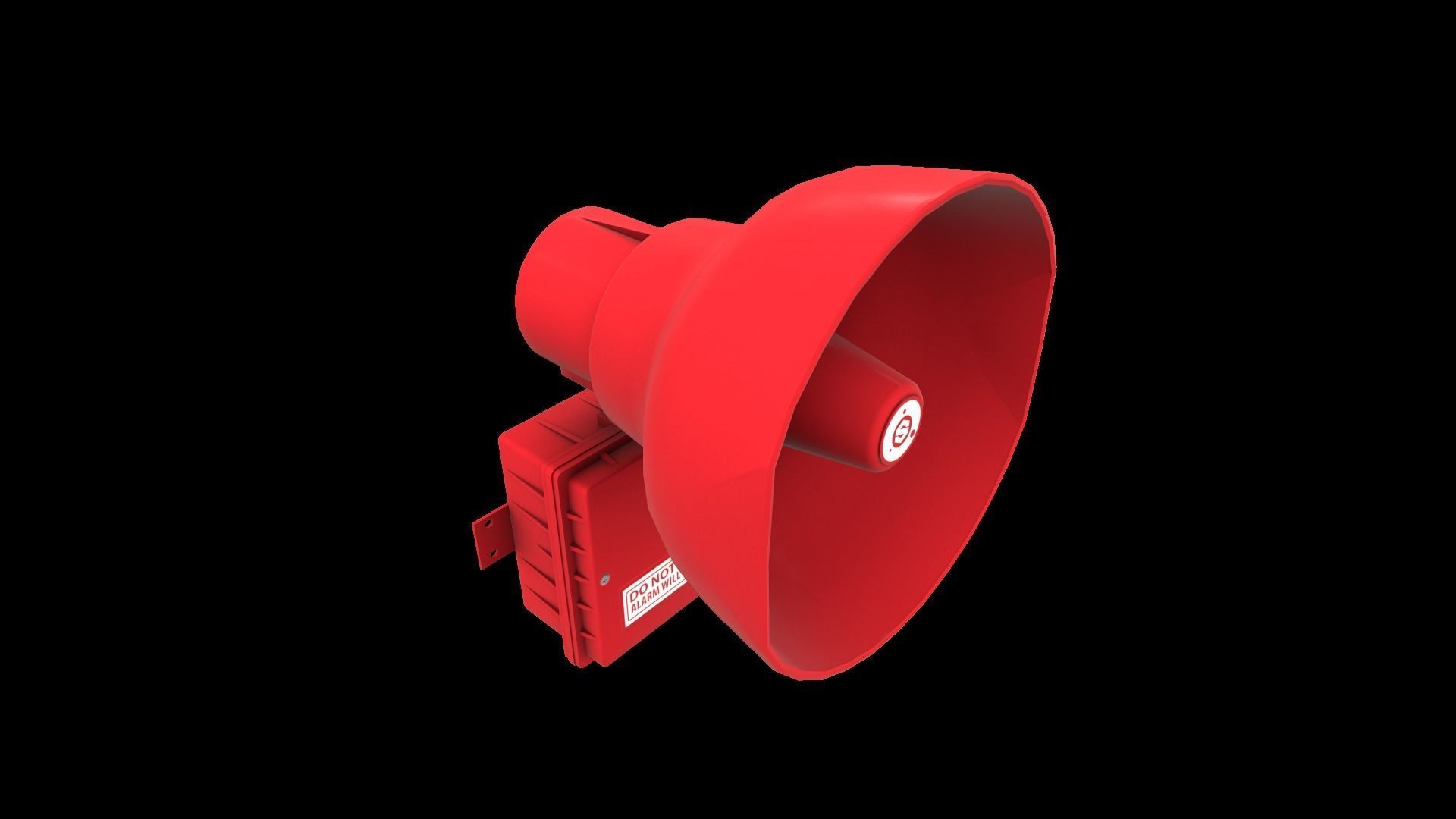 Fire Alarm Siren 3D model | CGTrader