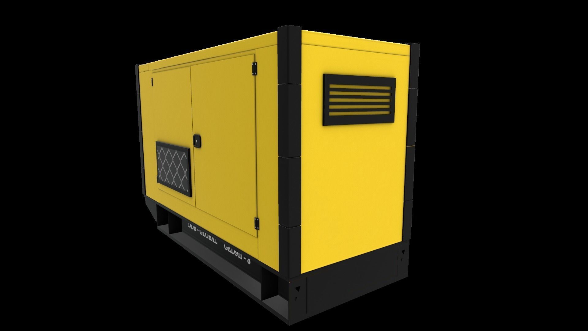 3D model Power Generator 3d Model Low Poly VR / AR / low-poly | CGTrader