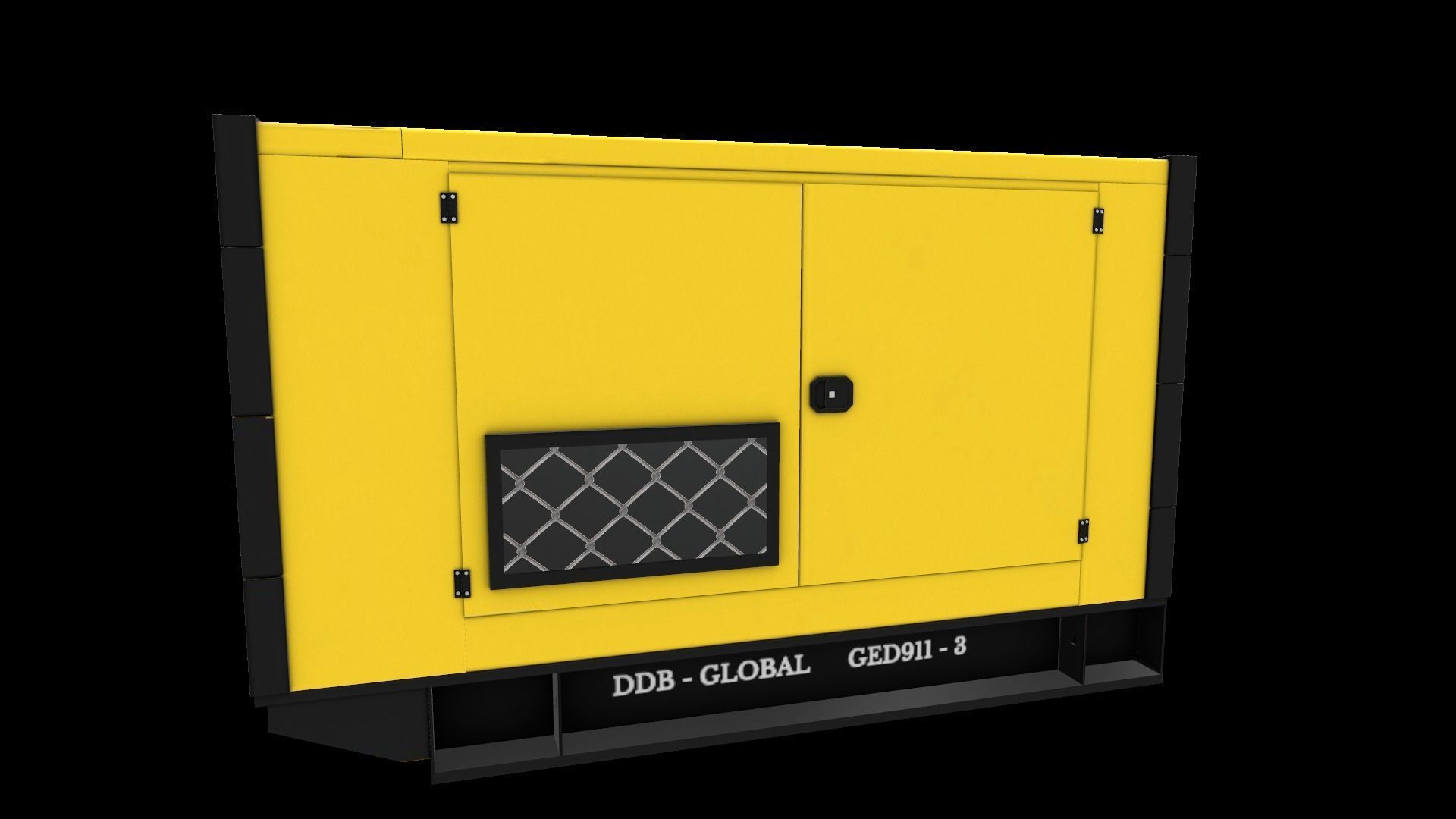 3D model Power Generator 3d Model Low Poly VR / AR / low-poly | CGTrader