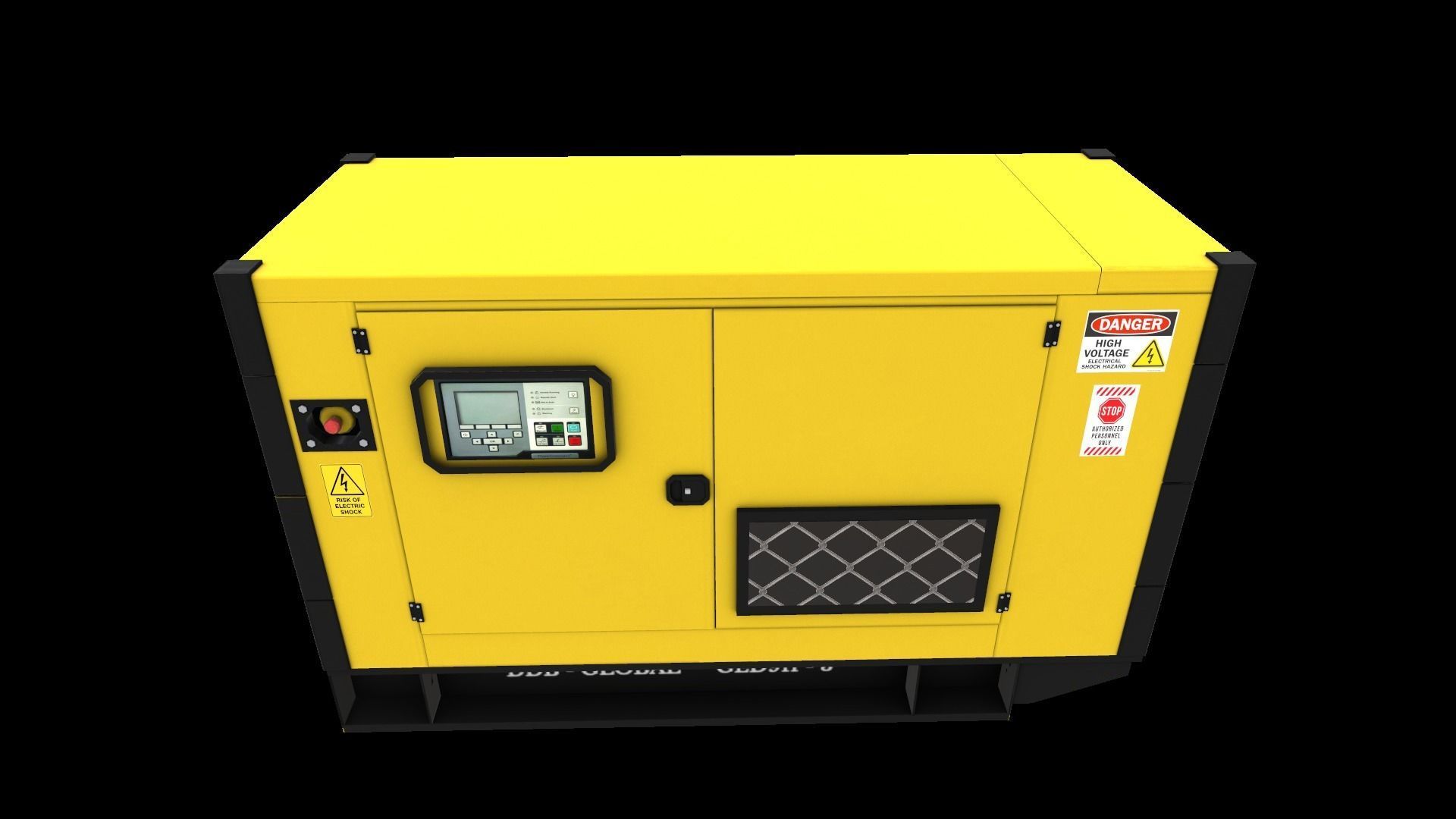 3D model Power Generator 3d Model Low Poly VR / AR / low-poly | CGTrader