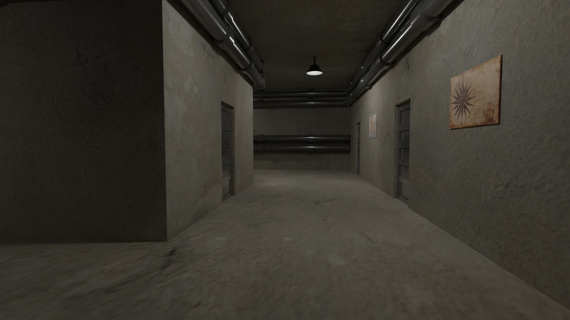 3D model Military Bunker - Egypt VR / AR / low-poly | CGTrader